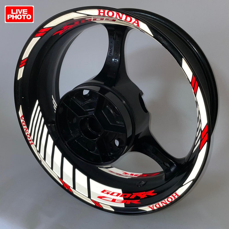CBR 600RR Wheel Decals Honda Motorcycle Rim Stickers Cbr600rr - Etsy