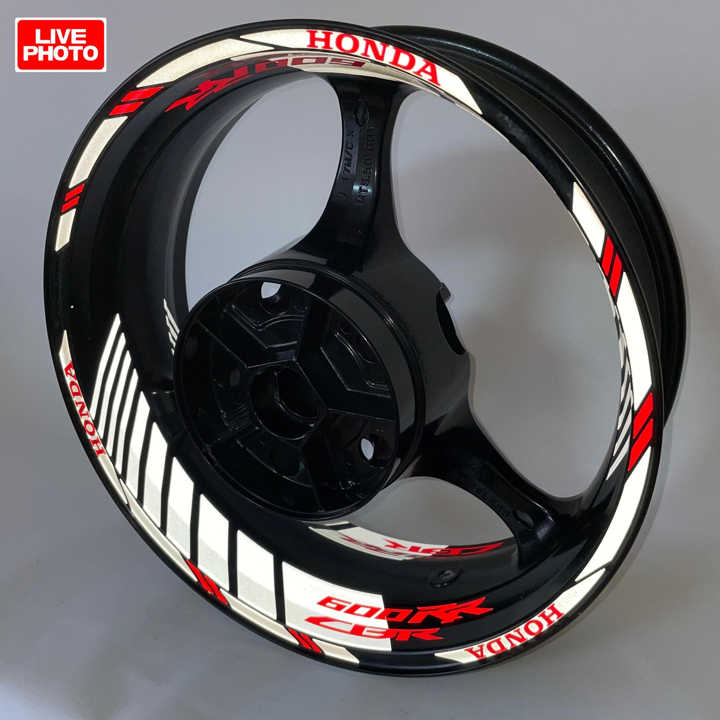 CBR 600RR Wheel Decals Honda Motorcycle Rim Stickers Cbr600rr - Etsy