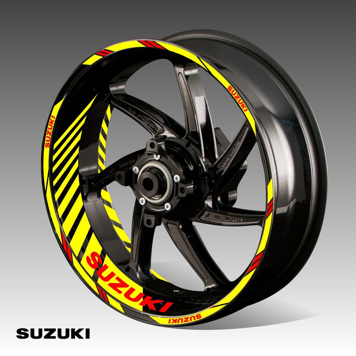Suzuki Wheel Decals Rim Stickers for Suzuki Motorcycle Stripes Gsxr Rim ...