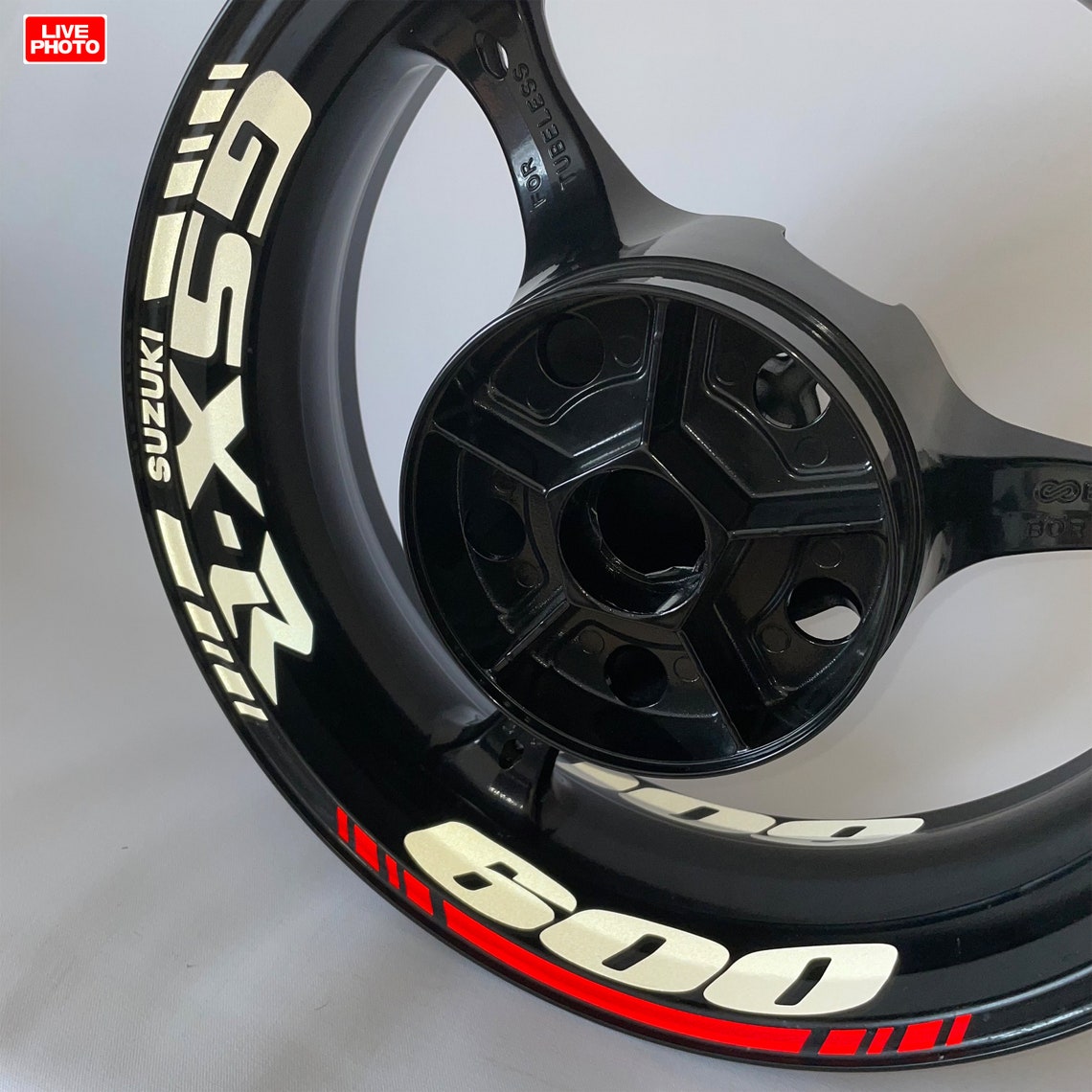 Suzuki GSX-R 600 Wheel Decals Rim Stickers for Suzuki Gsxr 600 - Etsy