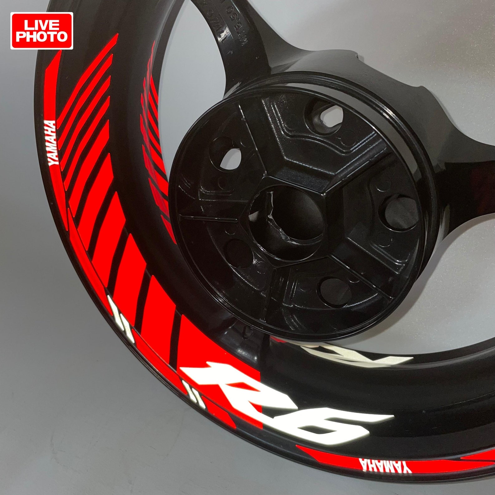 Yamaha R6 Wheel Decals Rim Stickers Tape Yamaha YZF-R6 Sticker Set ...