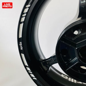 Wheel Stickers for Aprilia RSV4 RS250 RS50 Tuono Rim Tape Motorcycle ...