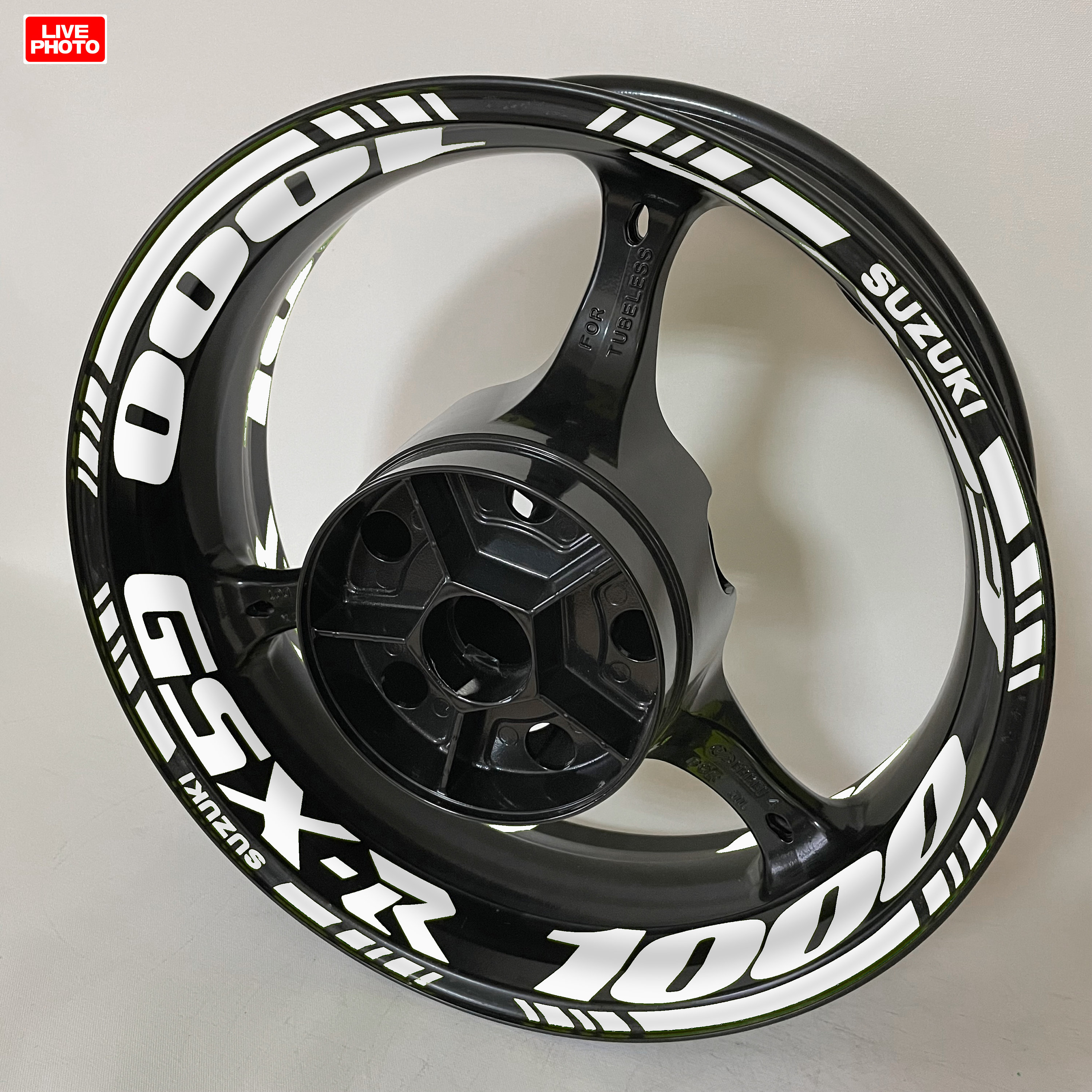 GSX-R 1000 Wheel Decals Motorcycle Suzuki Rim Stickers Gsxr 1000 Rim ...