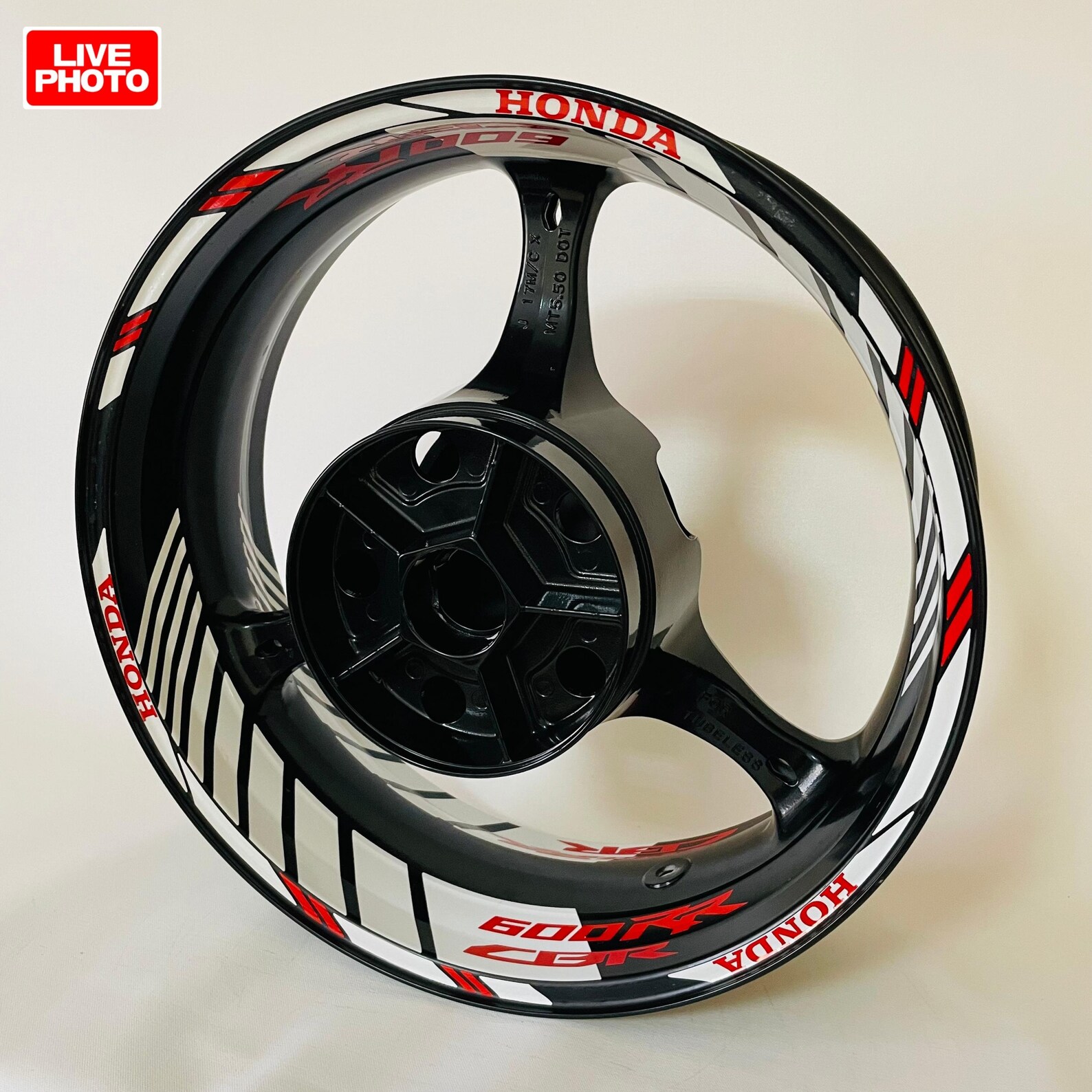 CBR 600RR Wheel Decals Honda Motorcycle Rim Stickers Cbr600rr - Etsy