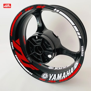 Yamaha R1 Wheel Stickers Rim Tape Yamaha YZF-R1 Rim Decal Yzf Stickers ...