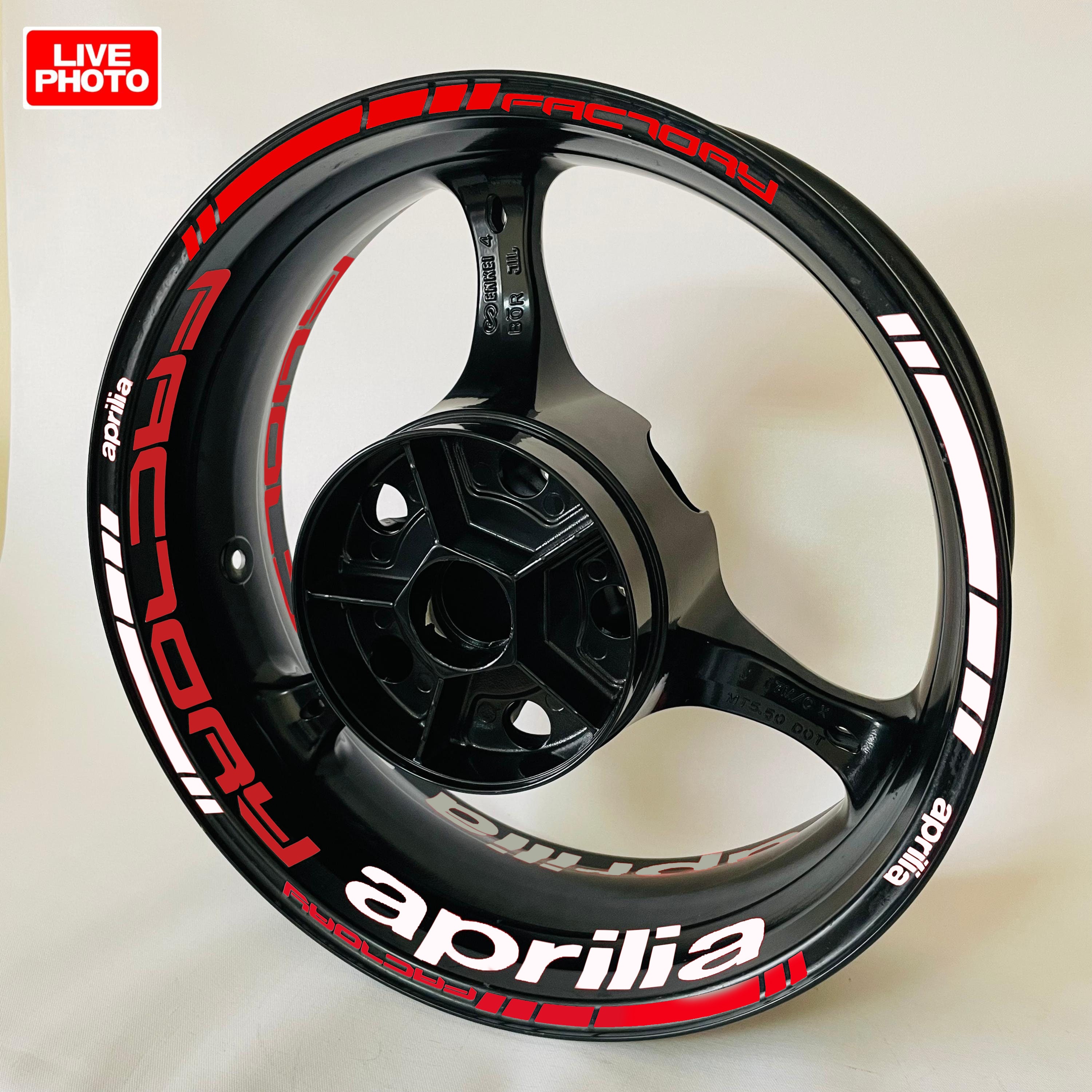 Aprilia Factory Wheel Stickers Motorcycle Decals Aprilia Rim - Etsy