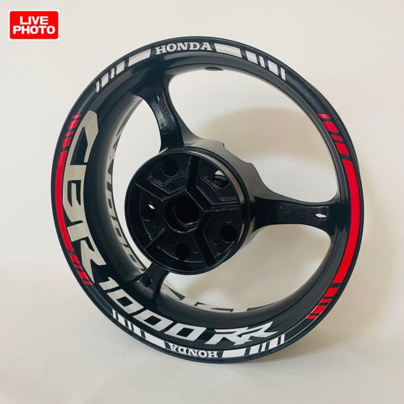 Decals Wheel for Cbr1000rr Honda Motorcycle Rim Decals Rim Tape Set ...
