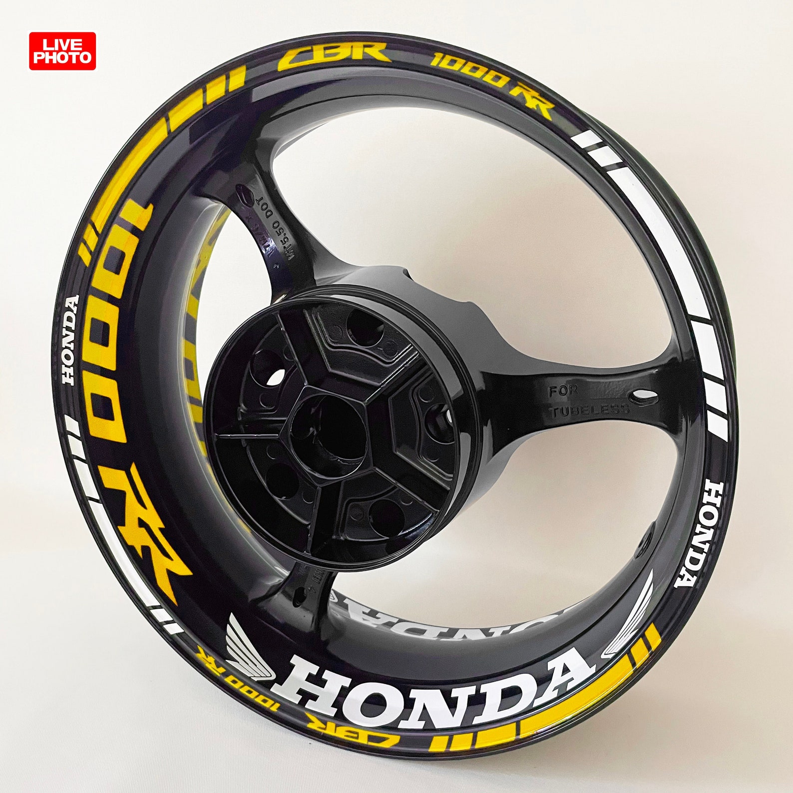 Wheel Stickers for Honda CBR1000RR Rim Stripes Motorcycle - Etsy