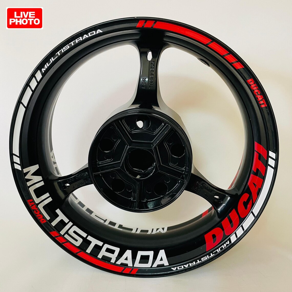 Ducati Multistrada Wheel Decals Rim Stickers for Ducati - Etsy