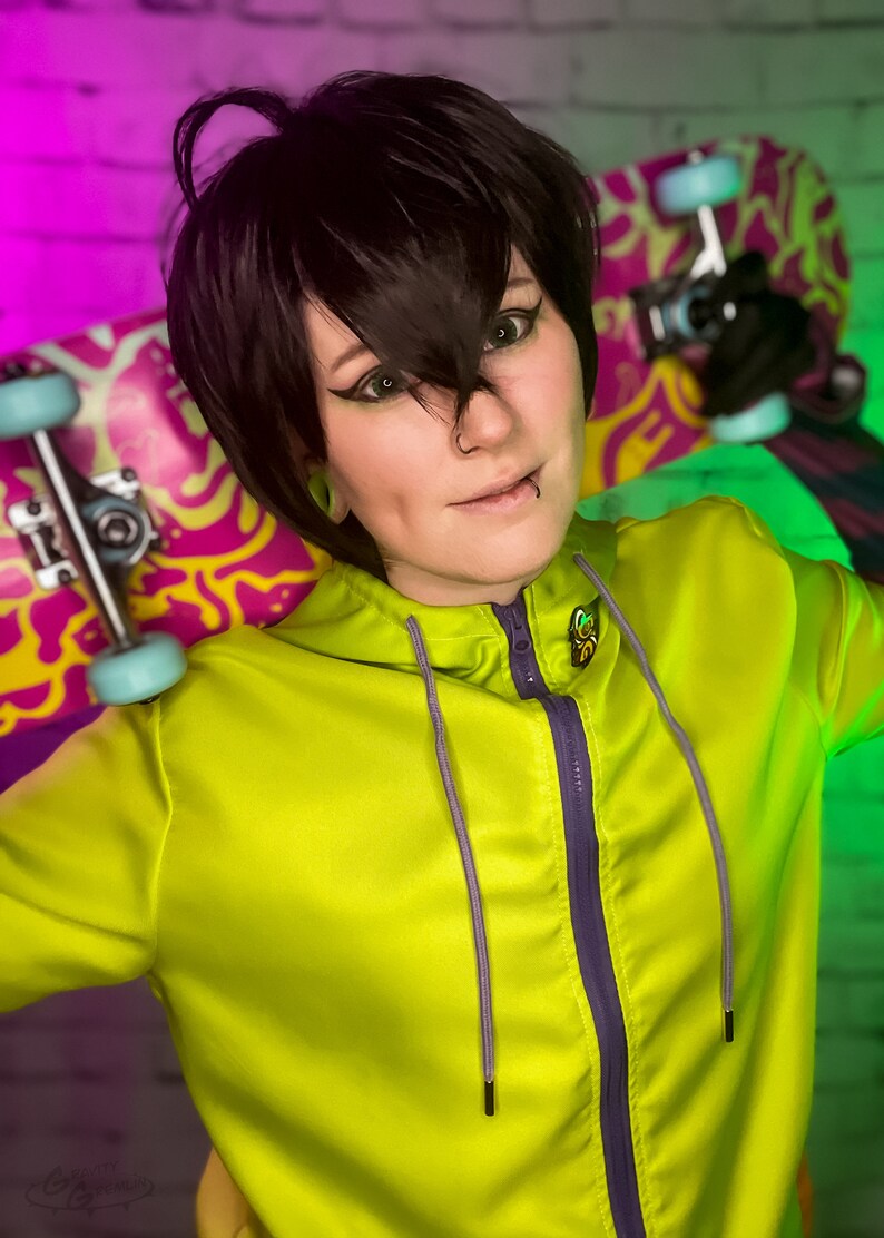 Skater Cat Boy Cosplay Print - Etsy