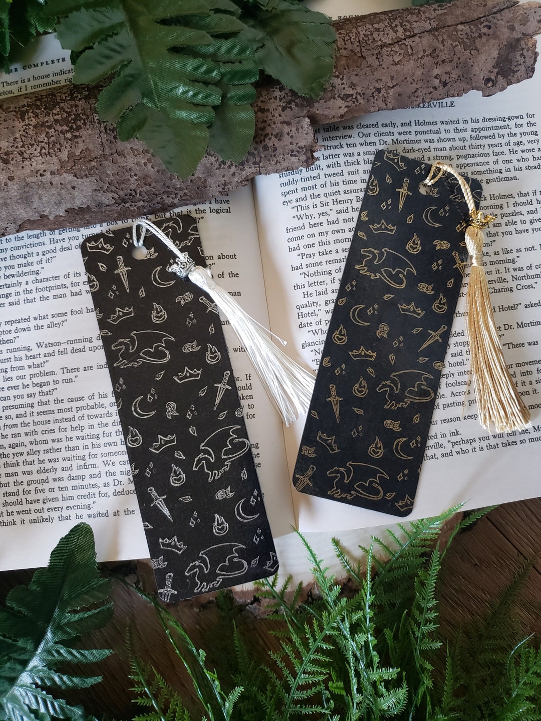 Fantasy Foil Bookmark - Etsy