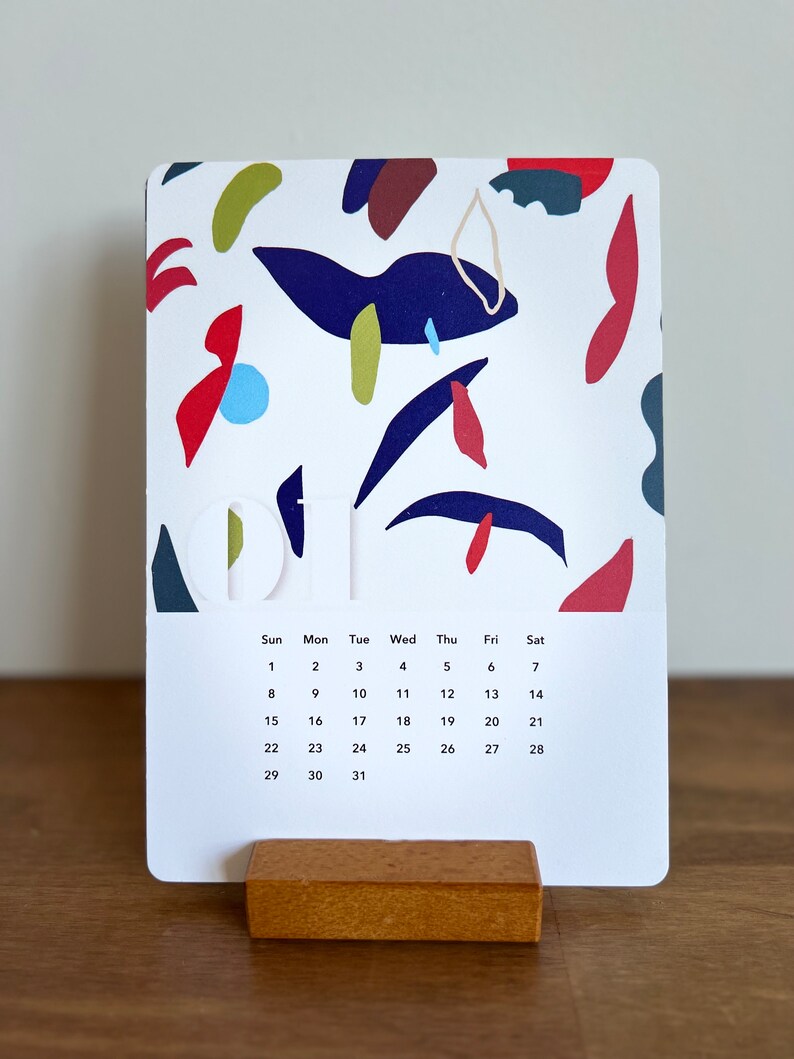 2023 Mini Desk Calendar - Etsy