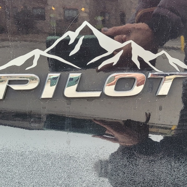 Car Mountain Decal - Etsy