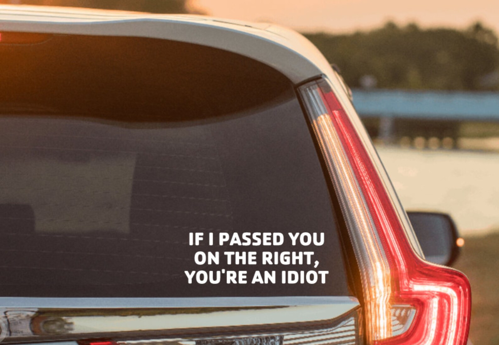 Vinyl Decal If I Passed You on the Right. 8x3 Inches 30 - Etsy