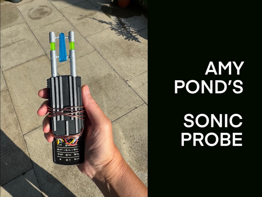 Amy Pond's Sonic Probe - Doctor Who - Assembled - Etsy
