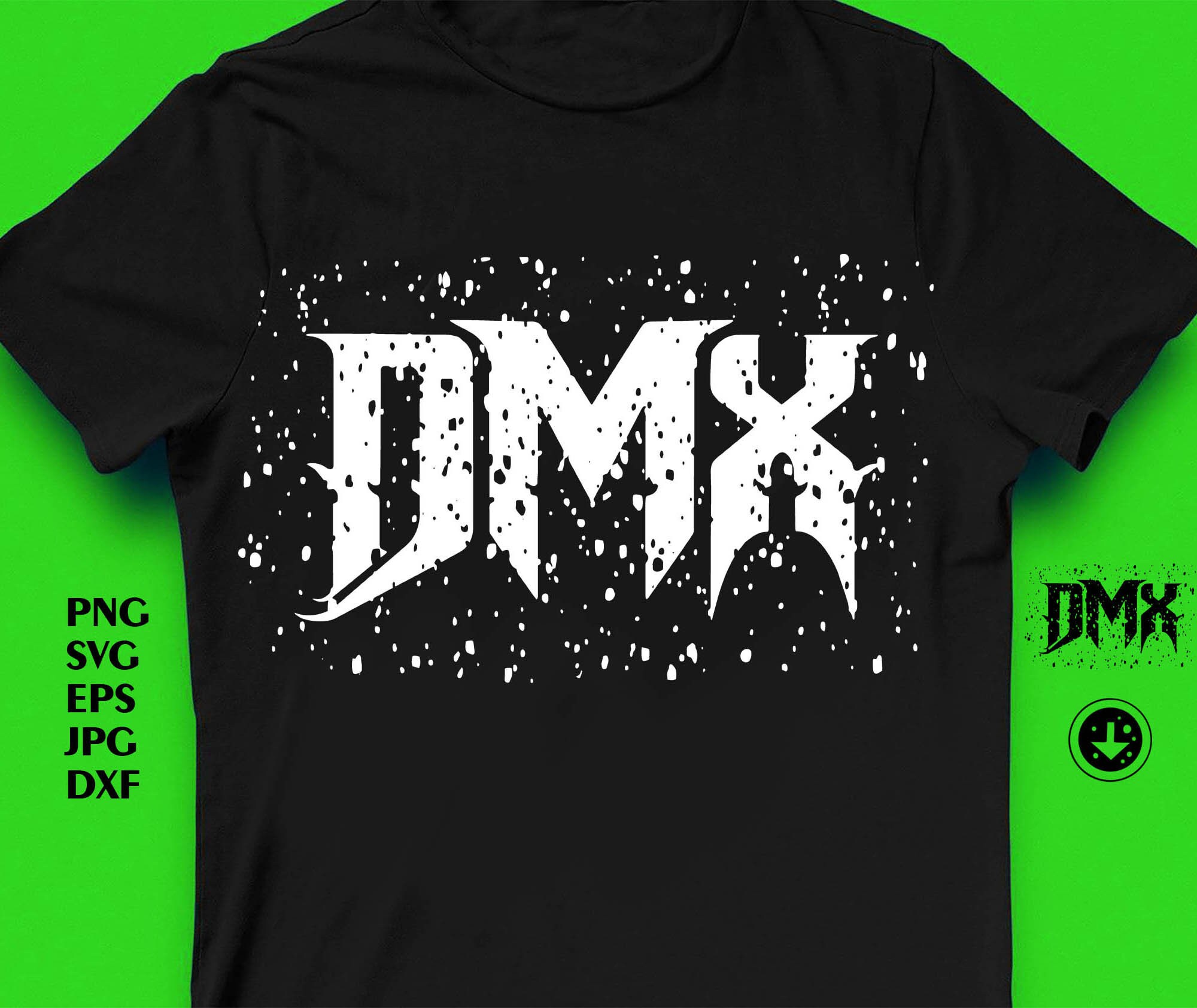 DMX SVG Png Logo Vector Digital Download File. Cricut Clipart | Etsy
