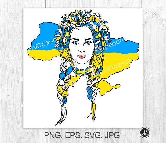 Slava Ukrayini svg png jpg Ukraine svg Flagge der Ukraine | Etsy