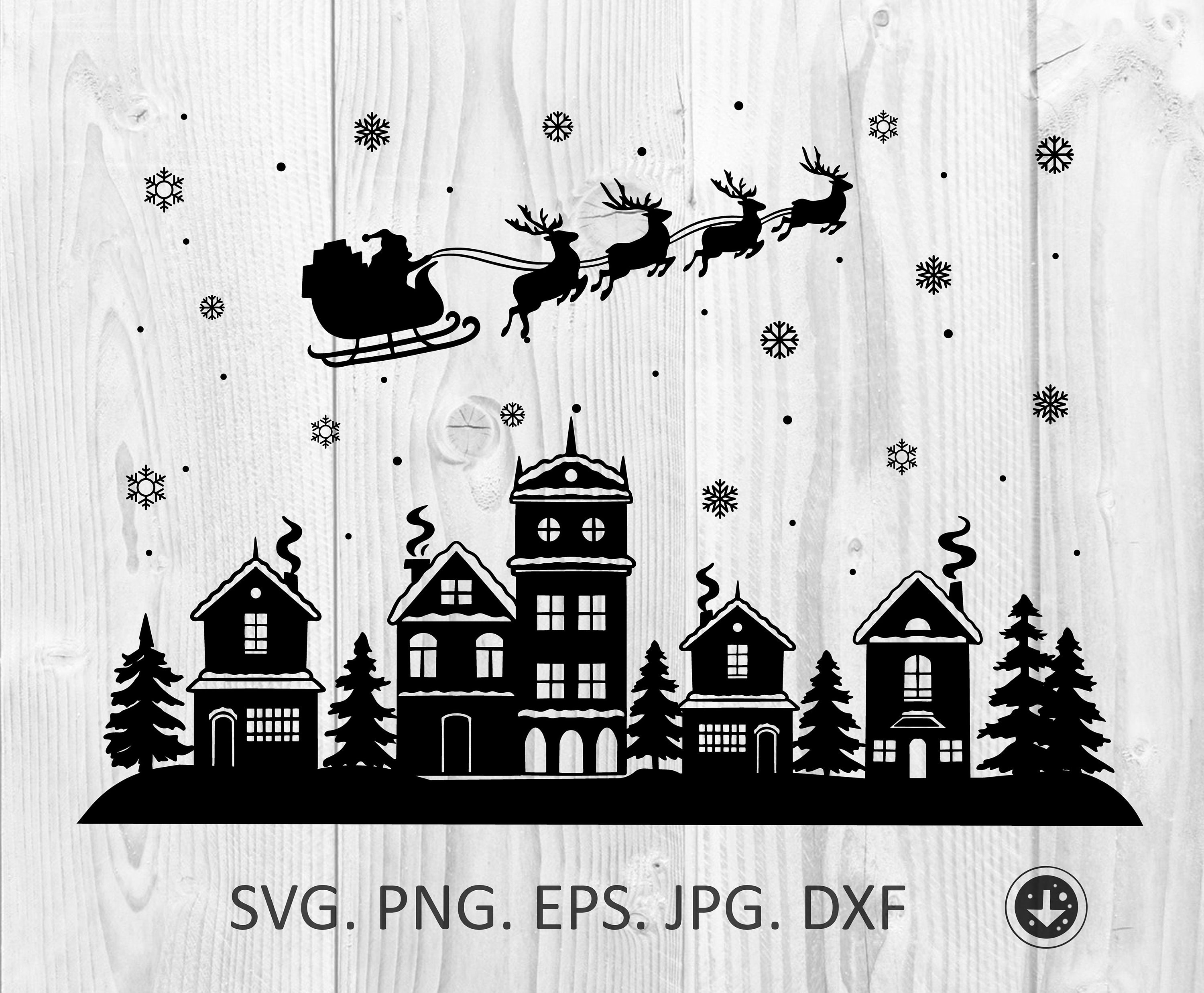 Digital Drawing & Illustration Art & Collectibles Christmas Clipart ...
