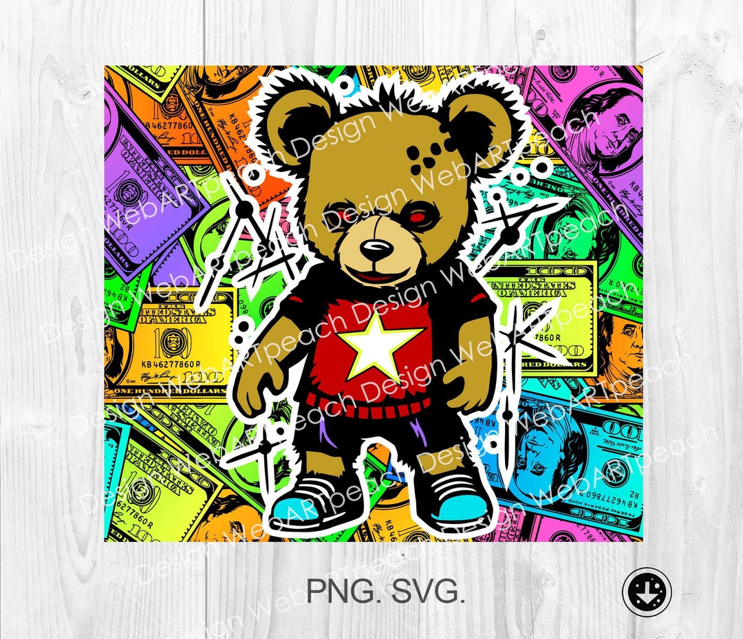 Teddy Bear Svg Cache Teddy Bear Png Clipart Svg Decor Print Dollar Sign ...