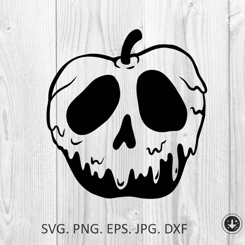 Poison Apple SVG - Etsy