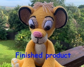 Simba the Lion Crochet Pattern - Etsy