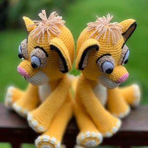 Simba- the Lion Crochet Pattern - Etsy