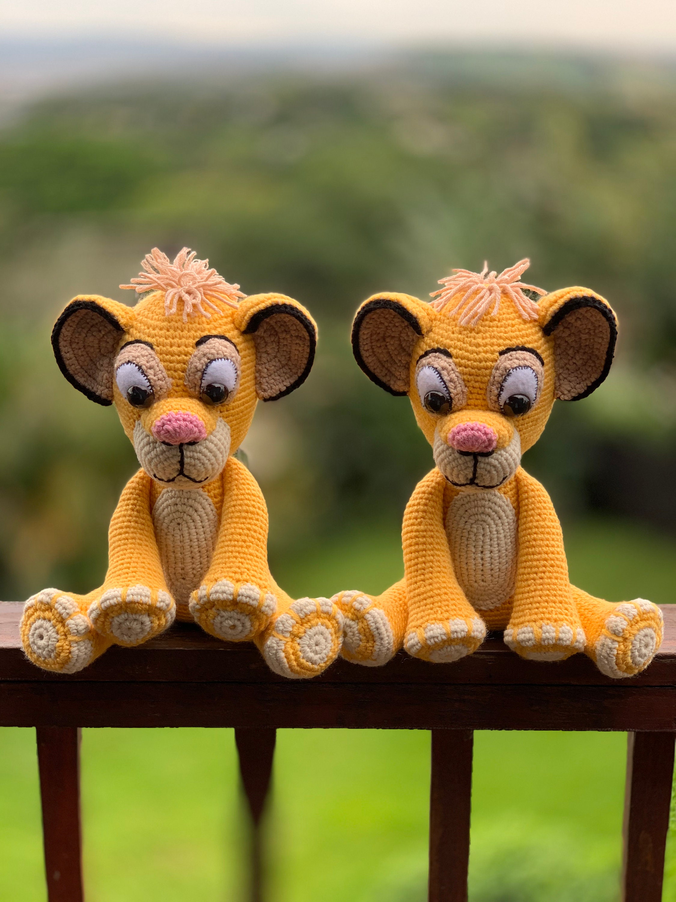 Simba- the Lion Crochet Pattern - Etsy