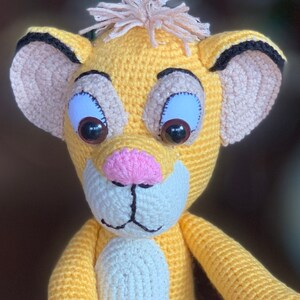 Simba- the Lion Crochet Pattern - Etsy