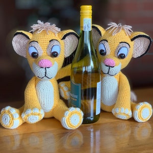 Simba- the Lion Crochet Pattern - Etsy