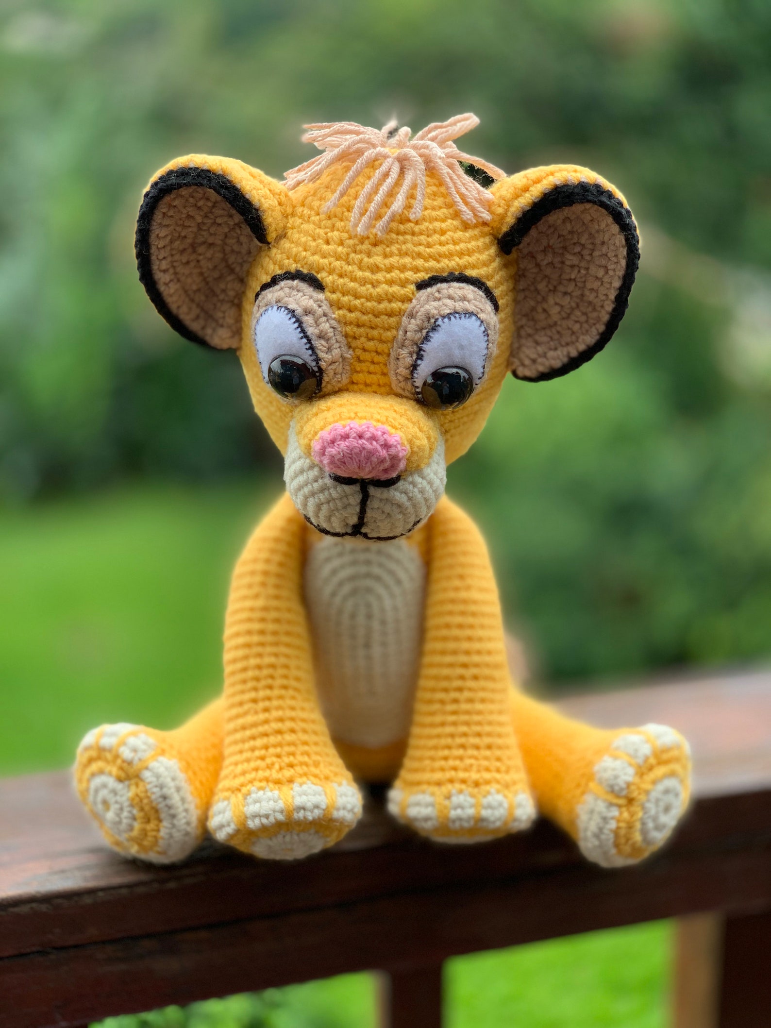 Simba- the Lion Crochet Pattern - Etsy