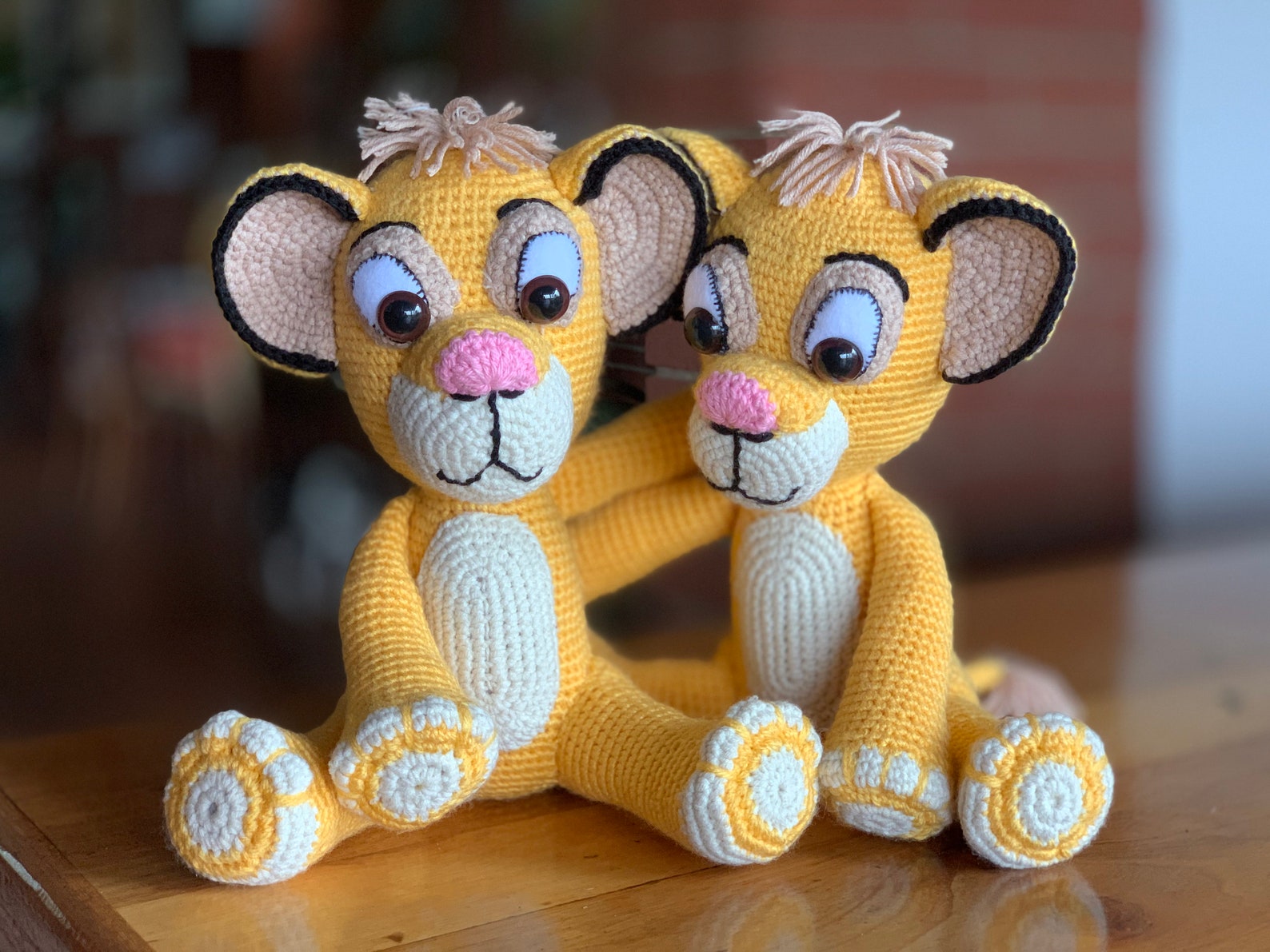 Simba- the Lion Crochet Pattern - Etsy