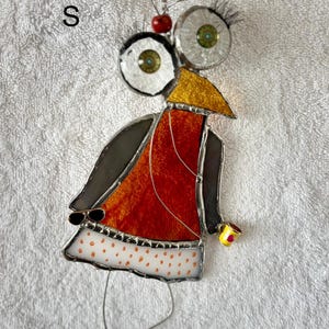Stained Glass Funky Birds - Etsy