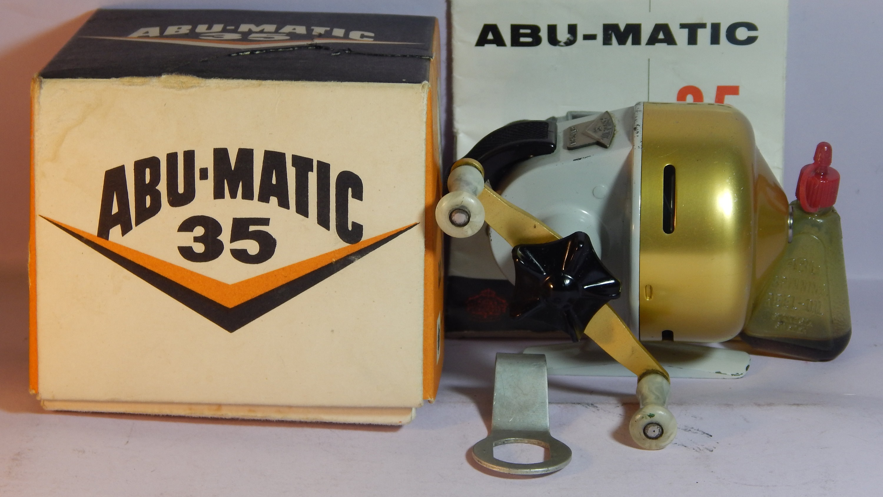 1960 Vintage Abumatic 35 Closed-face Spincasting Reel-used/excellent ...