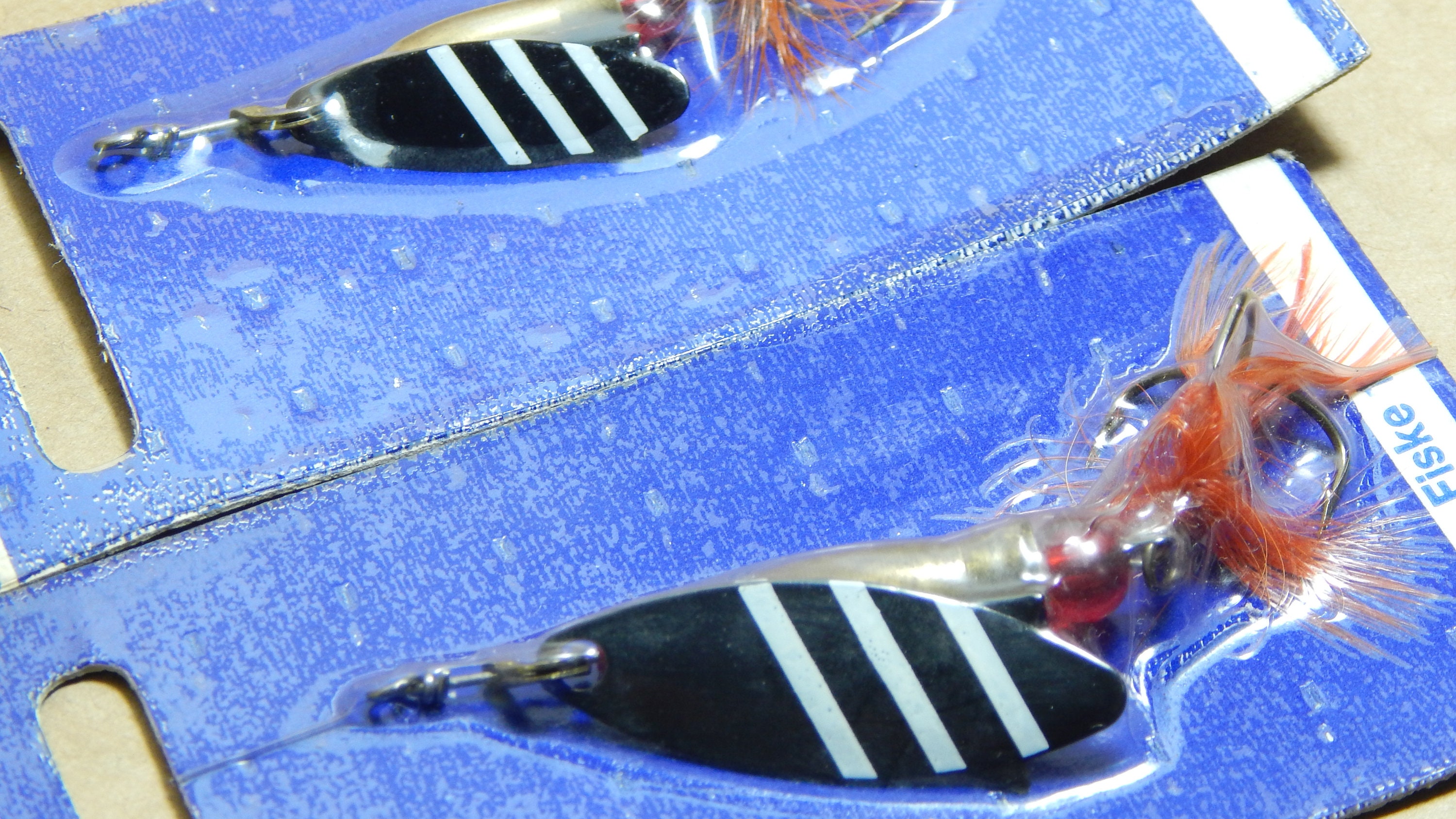 Early 80s' Vintage ABU Toby Spin 8g Z and 4g Z Spinners-unfished on ...