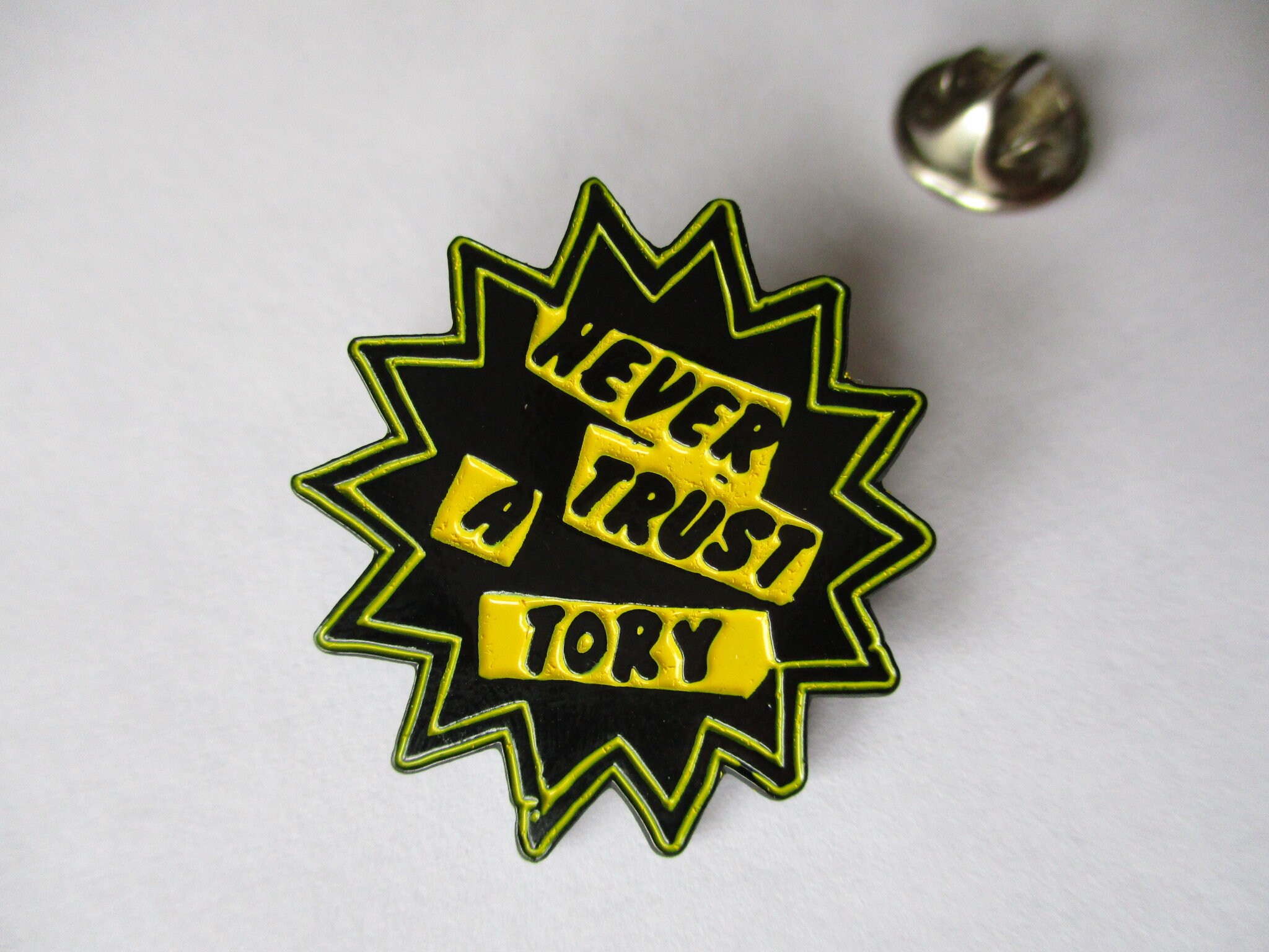 ANTI TORY Metal Badges - Etsy UK