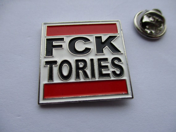 ANTI TORY Metal Badges various Designs - Etsy UK