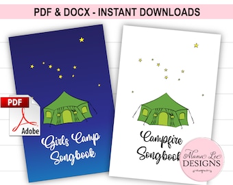 LDS Girls Camp Songbook - Etsy