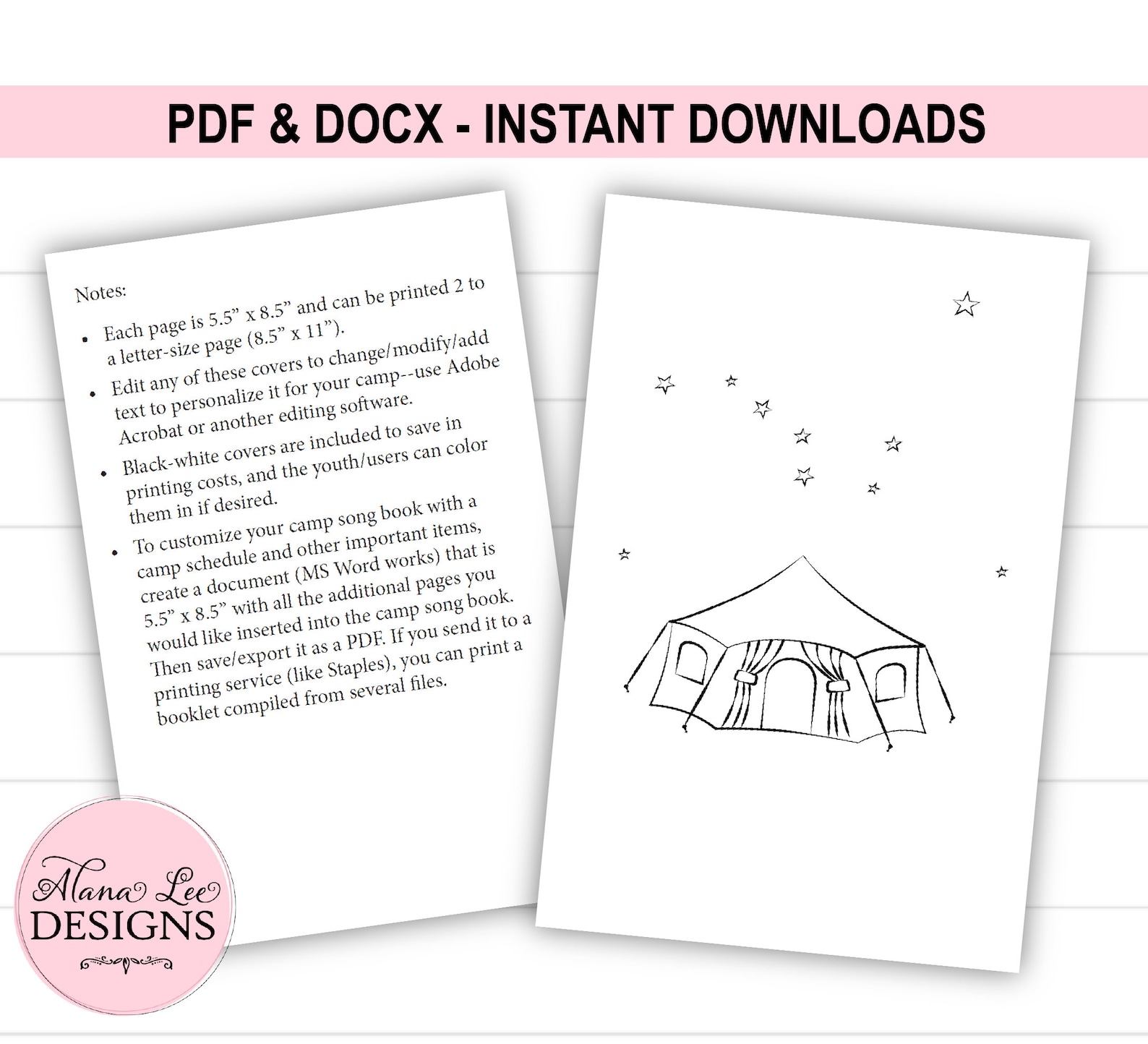 Camp Songbook for LDS Girls Camp / Young Women Camp / Other Youth Camps ...