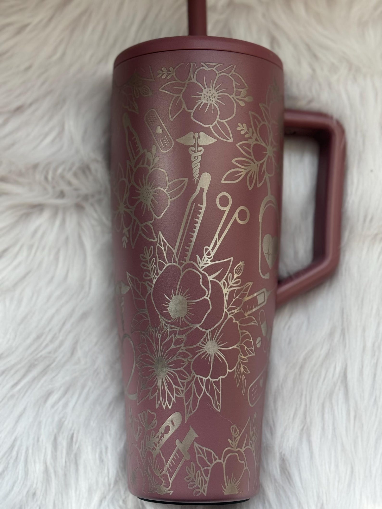 Brumate 40 Oz Engraved Tumbler~nurse Brumate~customized Brumate Gift ...