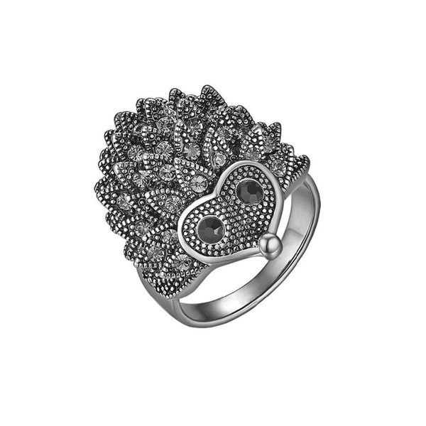 Hedgehog Ring - Etsy