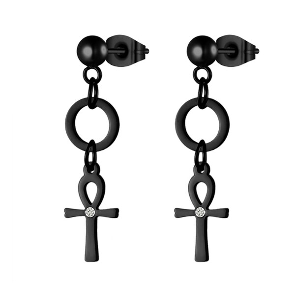 Ankh Earrings - Etsy