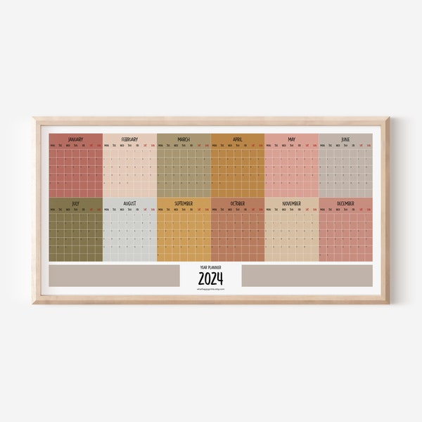 Wall Planner - Etsy