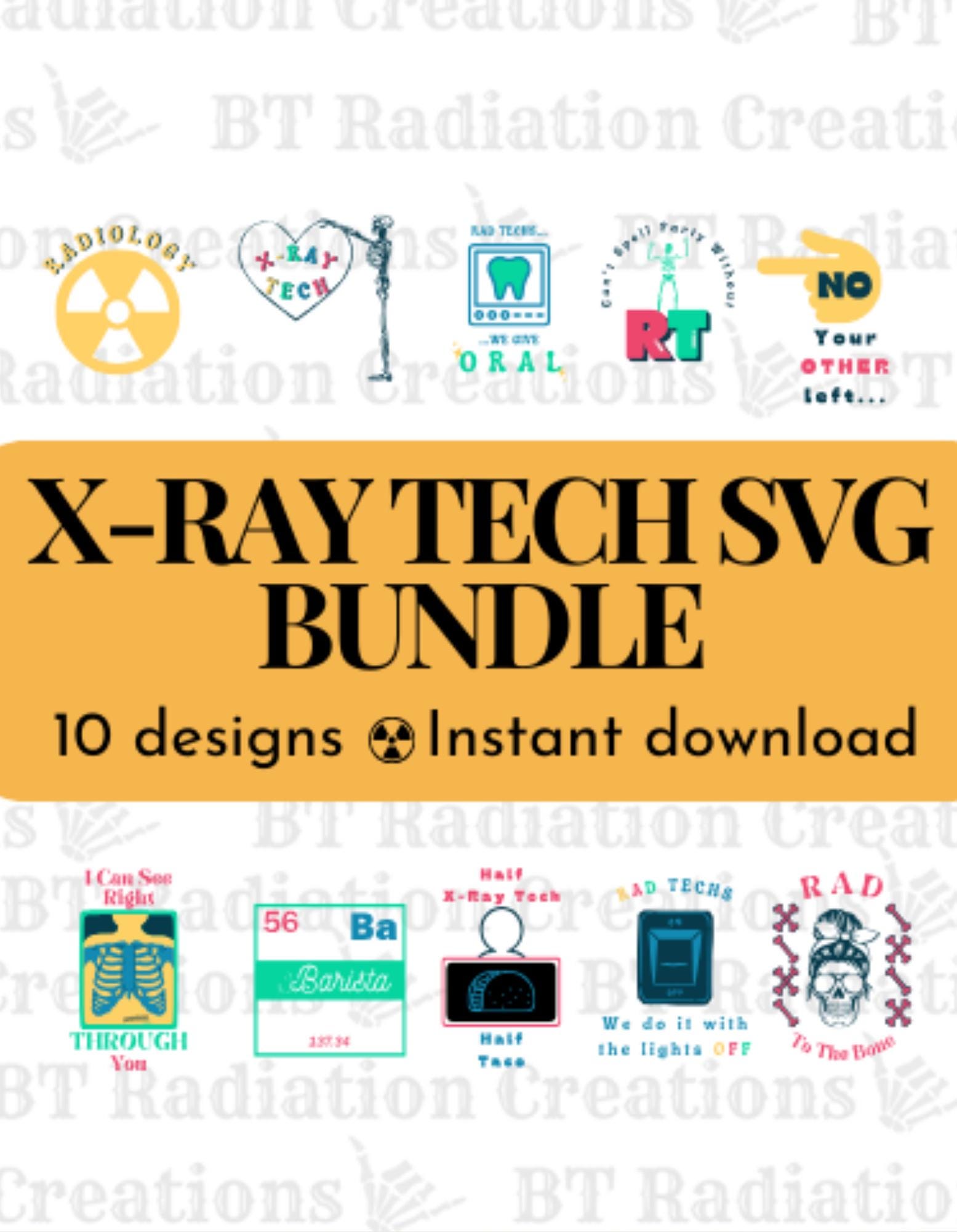 Radiology SVG, Skeleton SVG, Funny Gifts, Cricut Files, Gifts for X-ray ...
