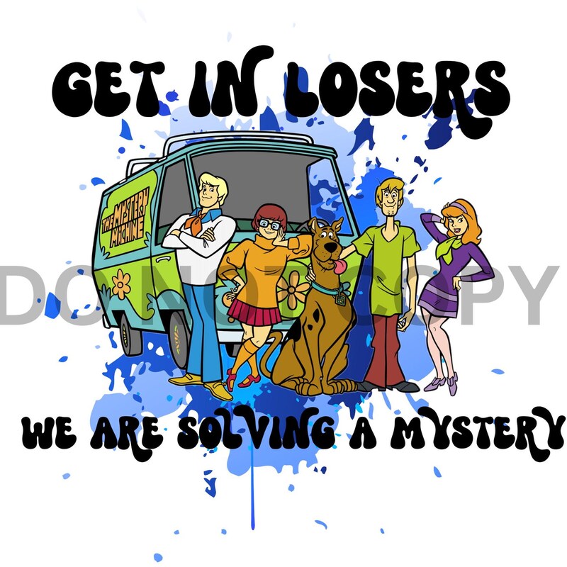 Mystery Solved Cartoon - Etsy