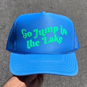 Custom Puff Print Foam Trucker Hat , Cap , Personalized Foam Hat ...