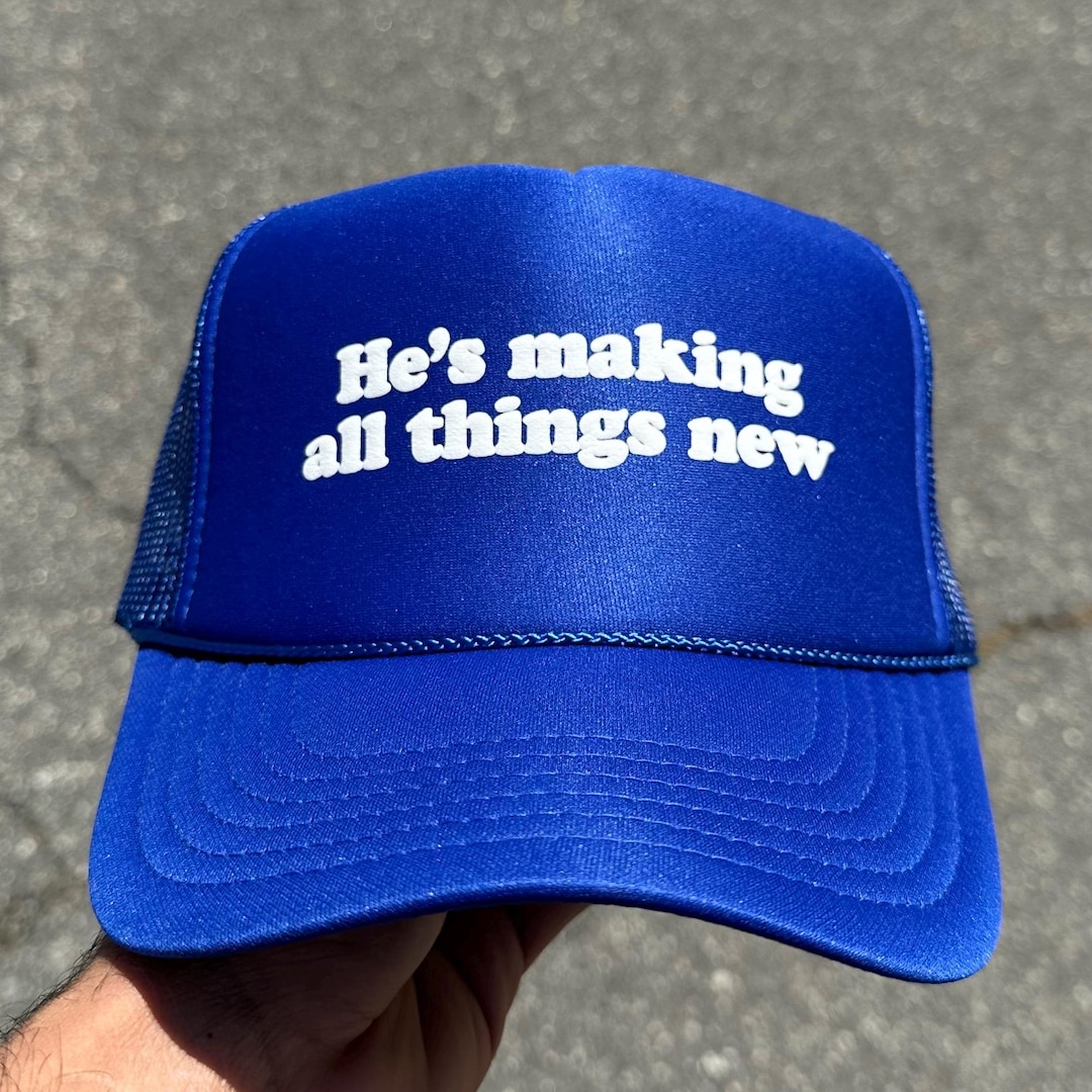 Custom Puff Print Trucker Hat, 3D, Personalized Foam Hat, Mesh Back ...