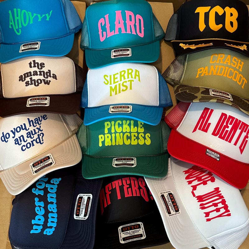 Funky Custom Hats - Etsy
