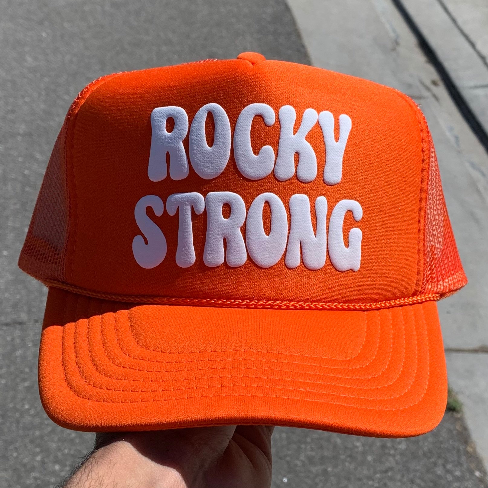 Custom Puff Print Trucker Hat, Custom Foam Trucker Hat Custom Puff Print Trucker Hat, Custom Foam Trucker Hat
