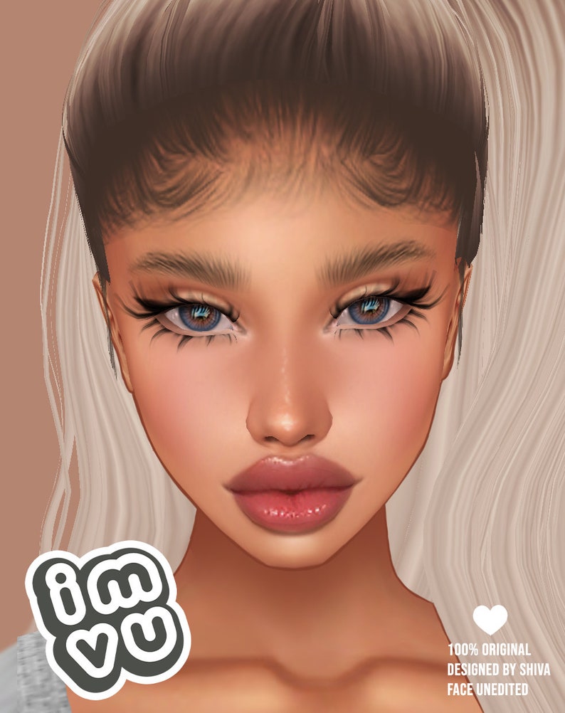IMVU Custom Mesh Head EXCLUSIVE - Etsy