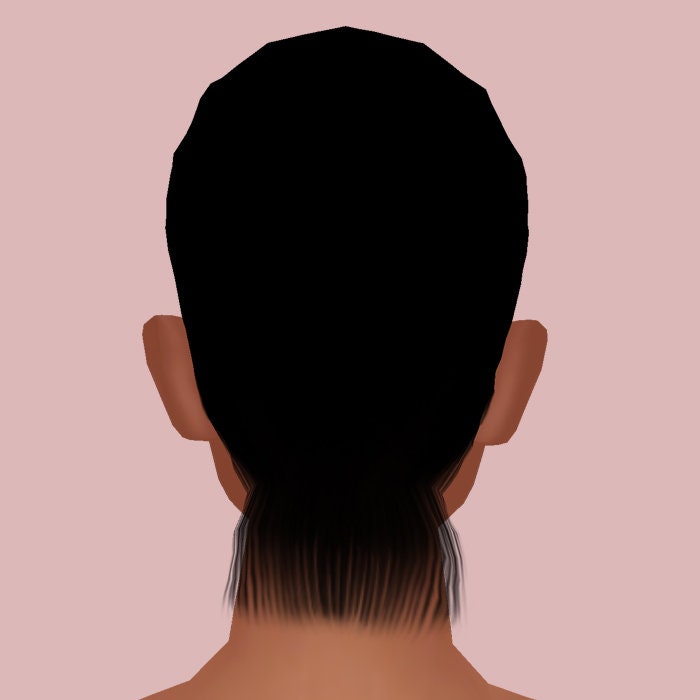 IMVU Baby Hair .xmf MESH (full) + 2 FREE Opacity Maps - Etsy